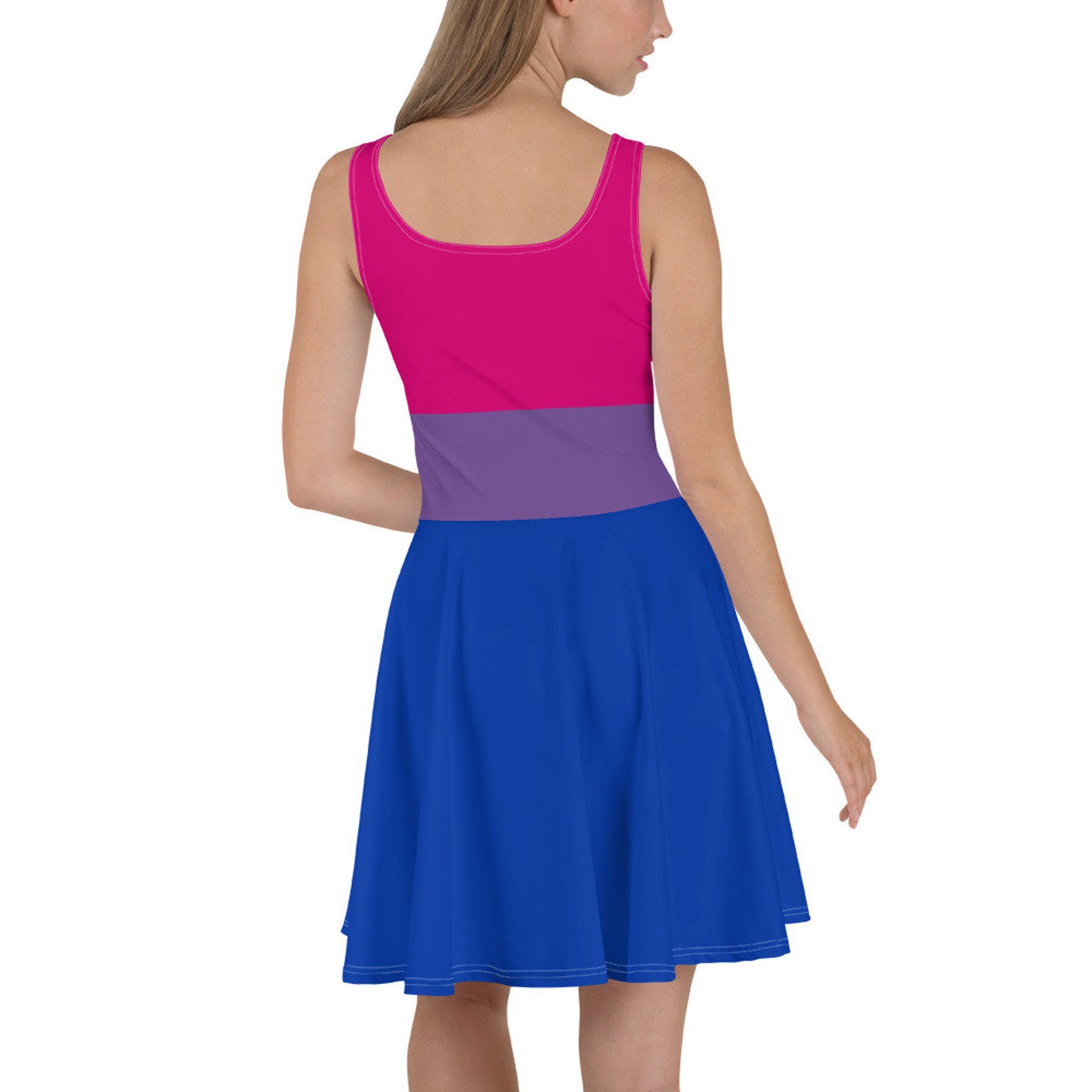 Bisexual Flag Dress XS 3XL Bisexual Pride Bisexual - Etsy