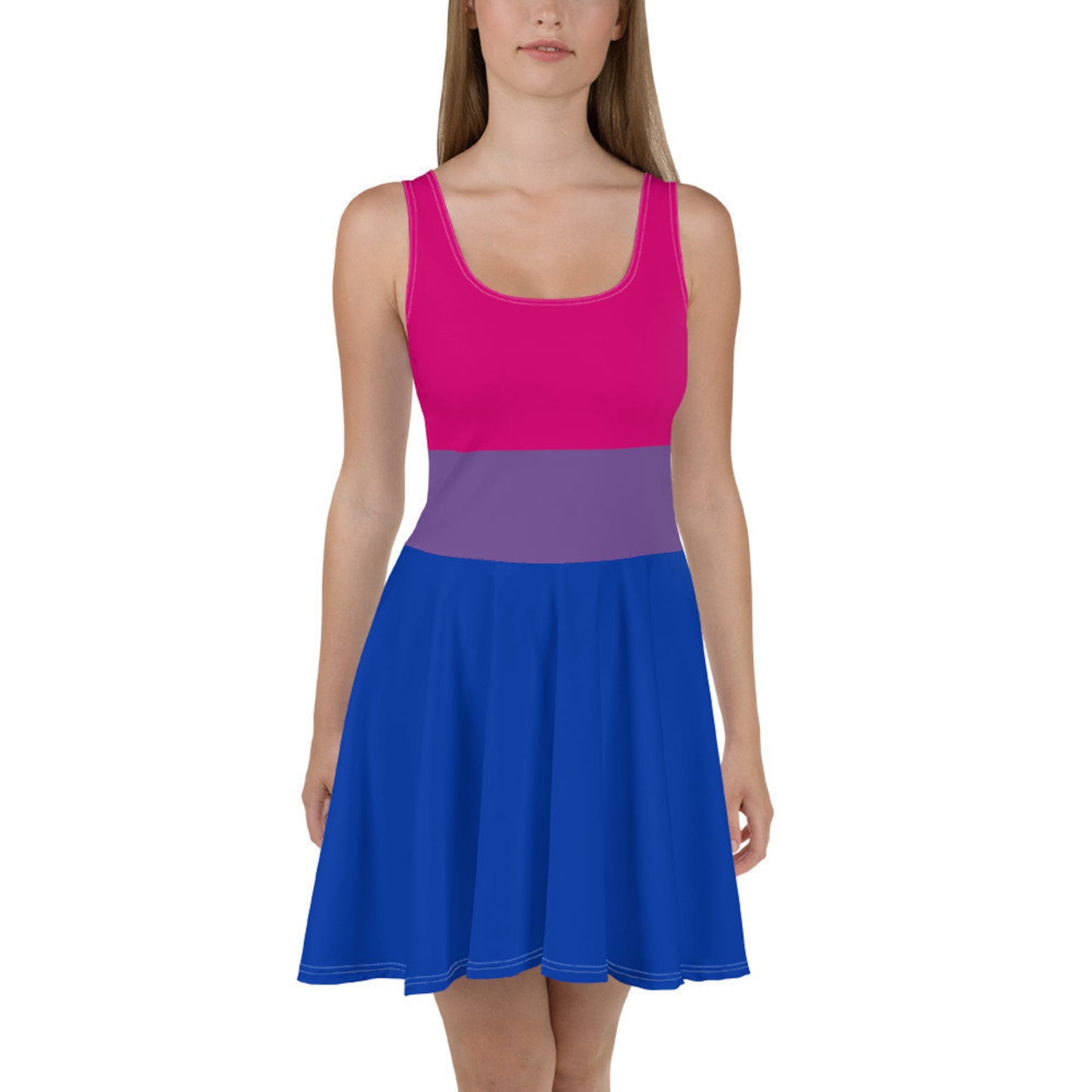 Bisexual Flag Dress XS 3XL Bisexual Pride Bisexual - Etsy
