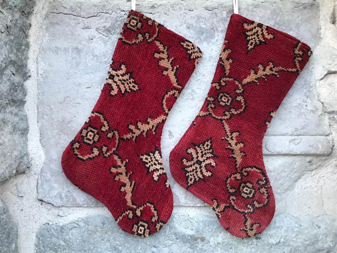 Christmas Rug Stockings christmas Handmade Stockings Wall Decor ...