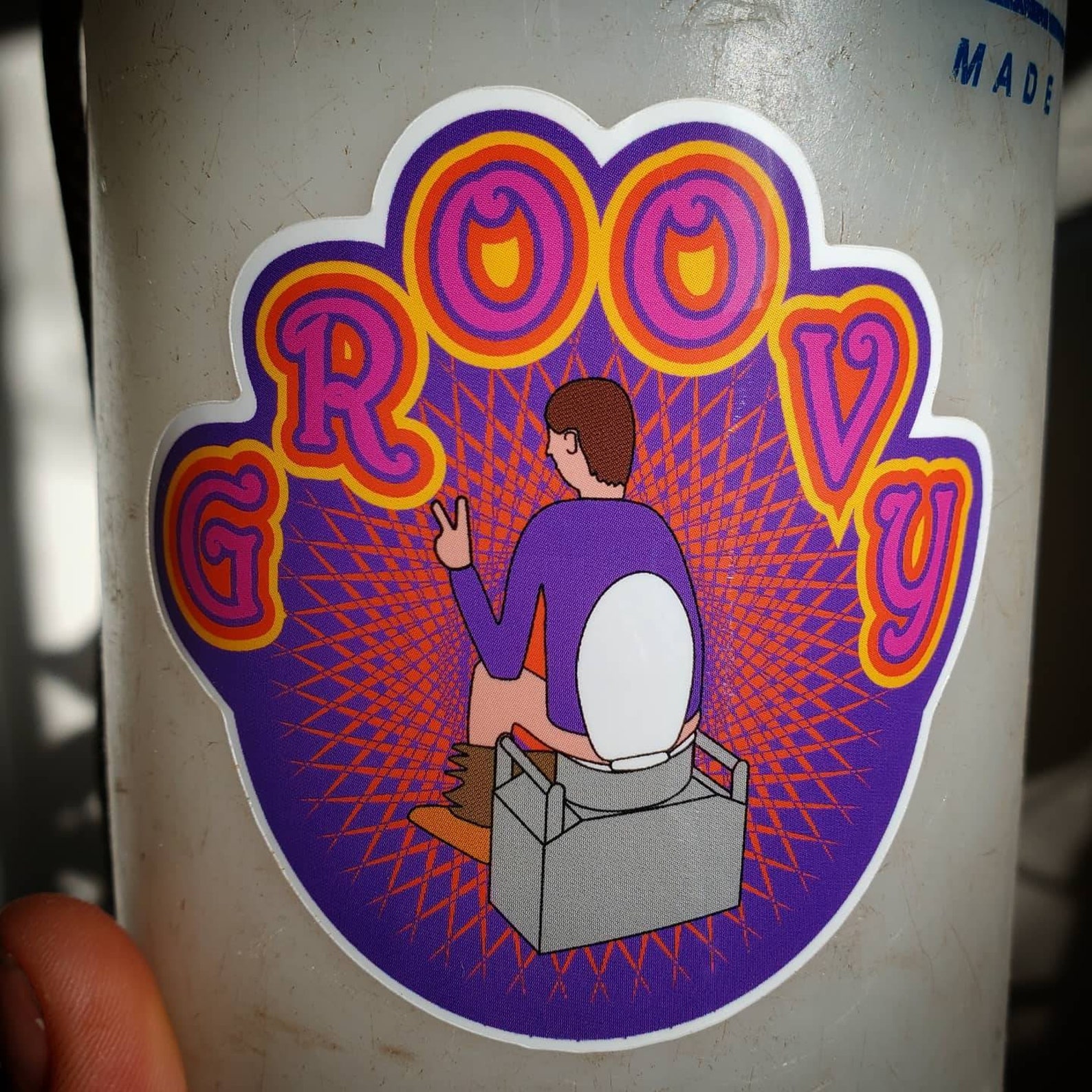 Groovy Groover Stickers Rafting Canoeing River Running - Etsy