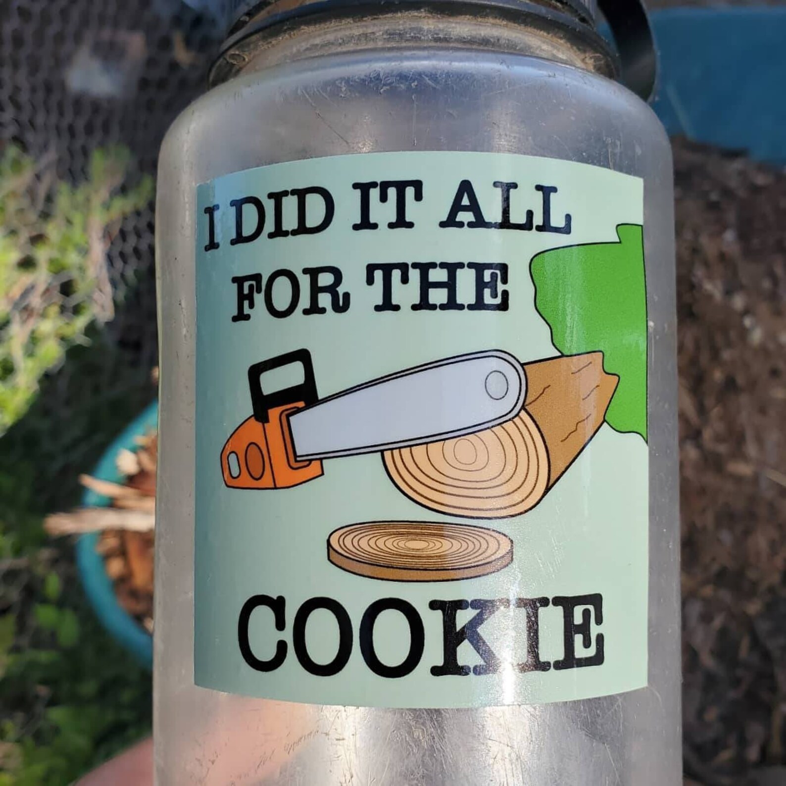 Chainsaw Tree Felling Cookie Sticker Firefighting Trail | Etsy