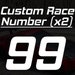 20 Racing Number Fonts SVG EPS DXF Png Bundle Dirtbike Atv Utv ...