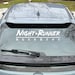 Night Runner Vinyl Decal | JDM Japanese Text Banner Exhaust Street ...