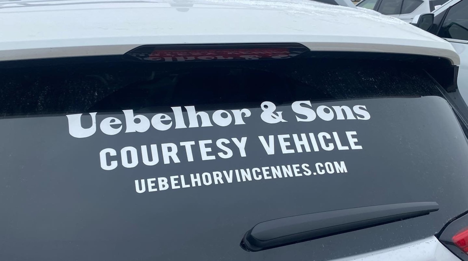 Custom Text Vinyl Decal Car Window Banner Personalized | Etsy