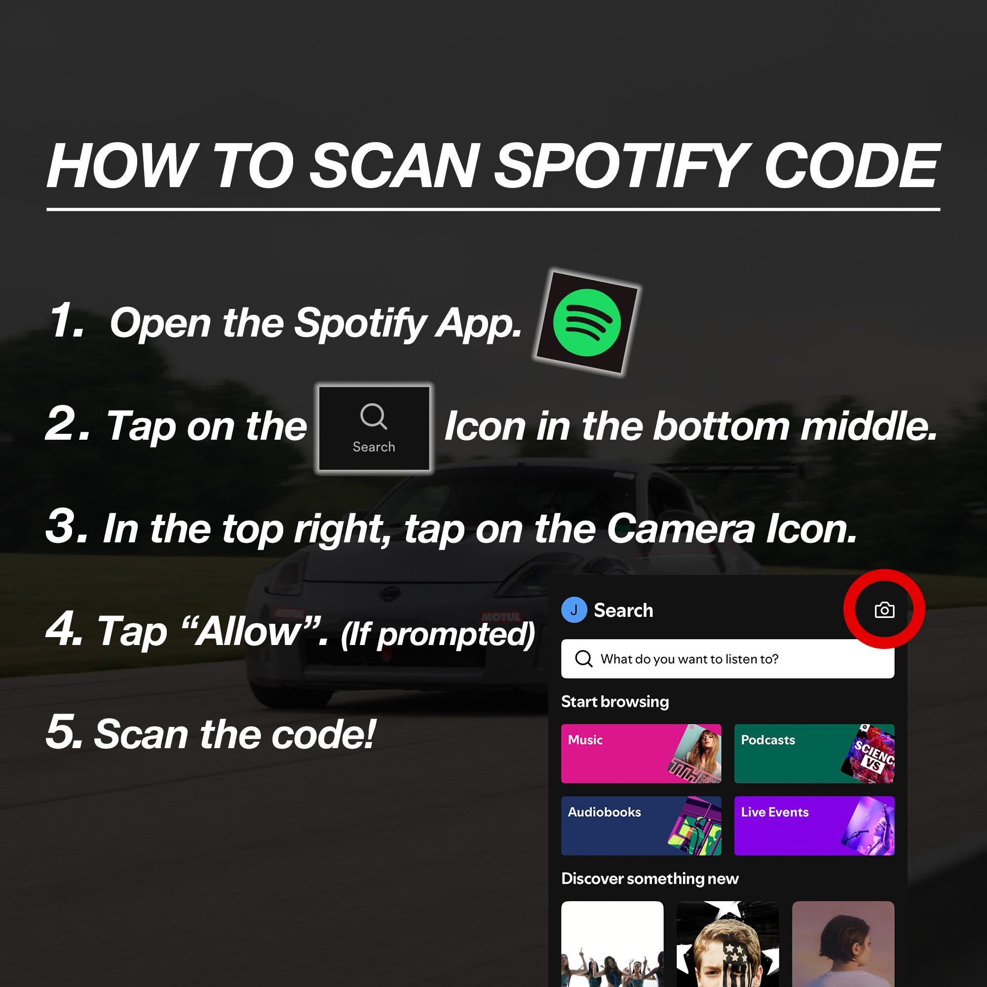 Custom Spotify Song Code Decal: Scan to Play Sticker - Etsy