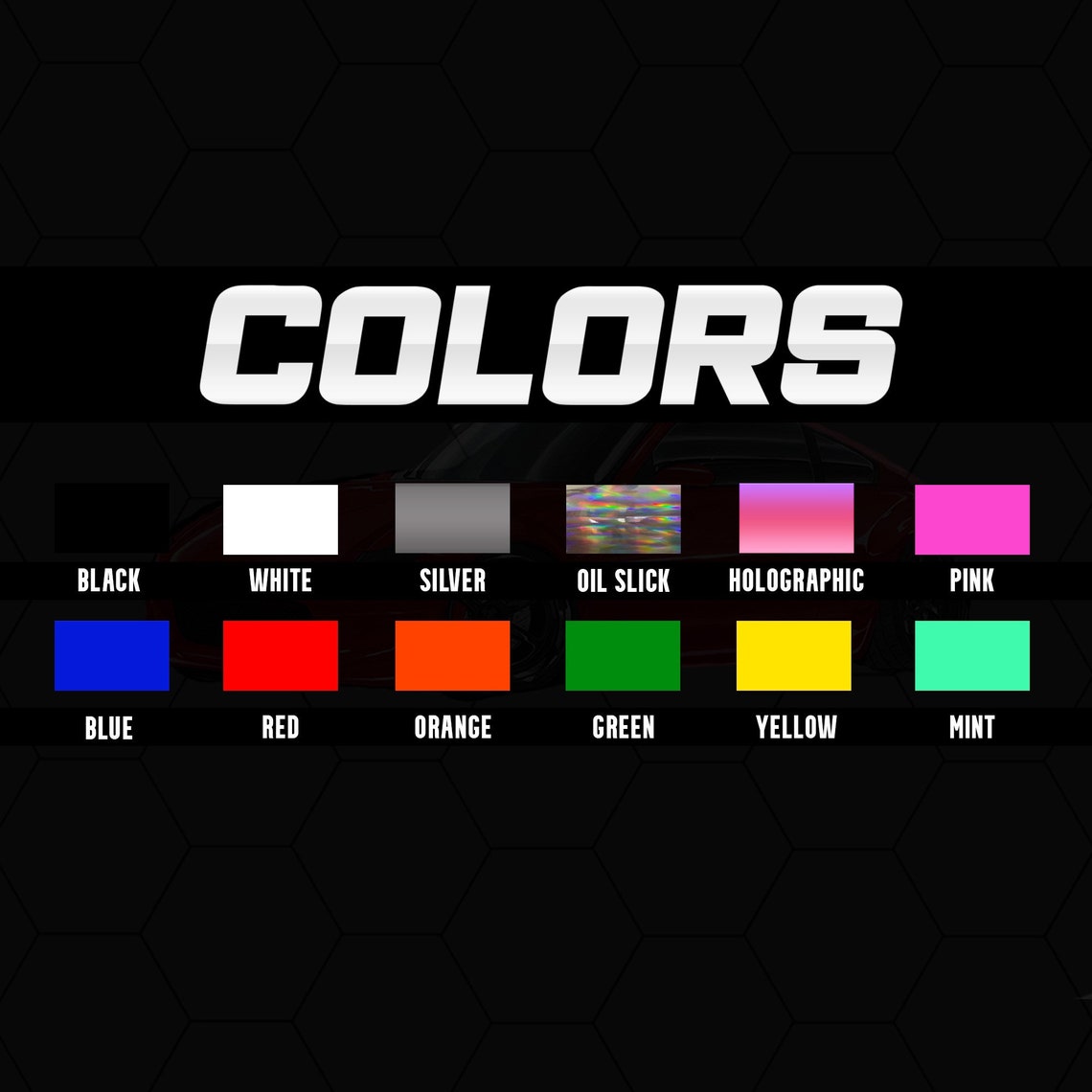 Stanced Vinyl Decal Text JDM Japanese Text Banner Exhaust - Etsy