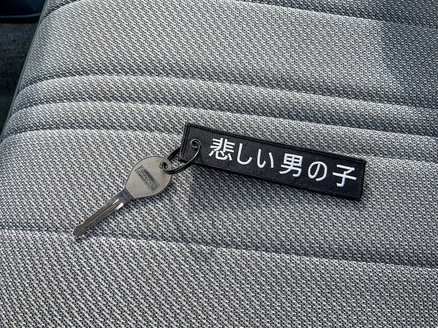 Sad Boyz Jet Tag Keychain Black JDM Meme Funny Sadboyz | Etsy