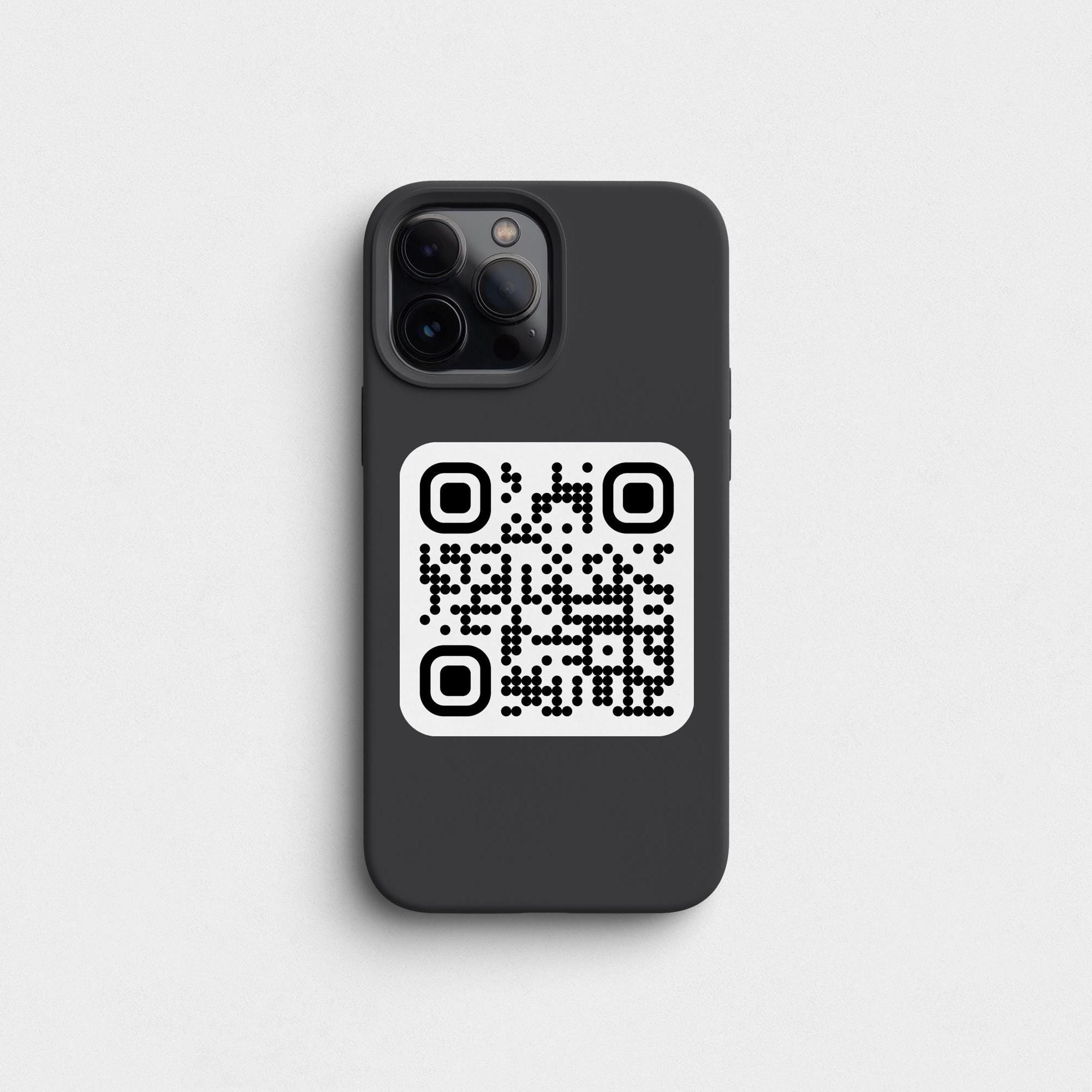 Custom QR Code Decal | Business, Website and Social Media Advertising ...
