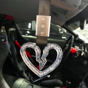 Broken Heart Tsurikawa | JDM Pull Handle Tow Hook Decoration for Drift ...