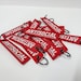 Antisocial Jet Tag Keychain Red JDM Meme Funny Sheeesh - Etsy