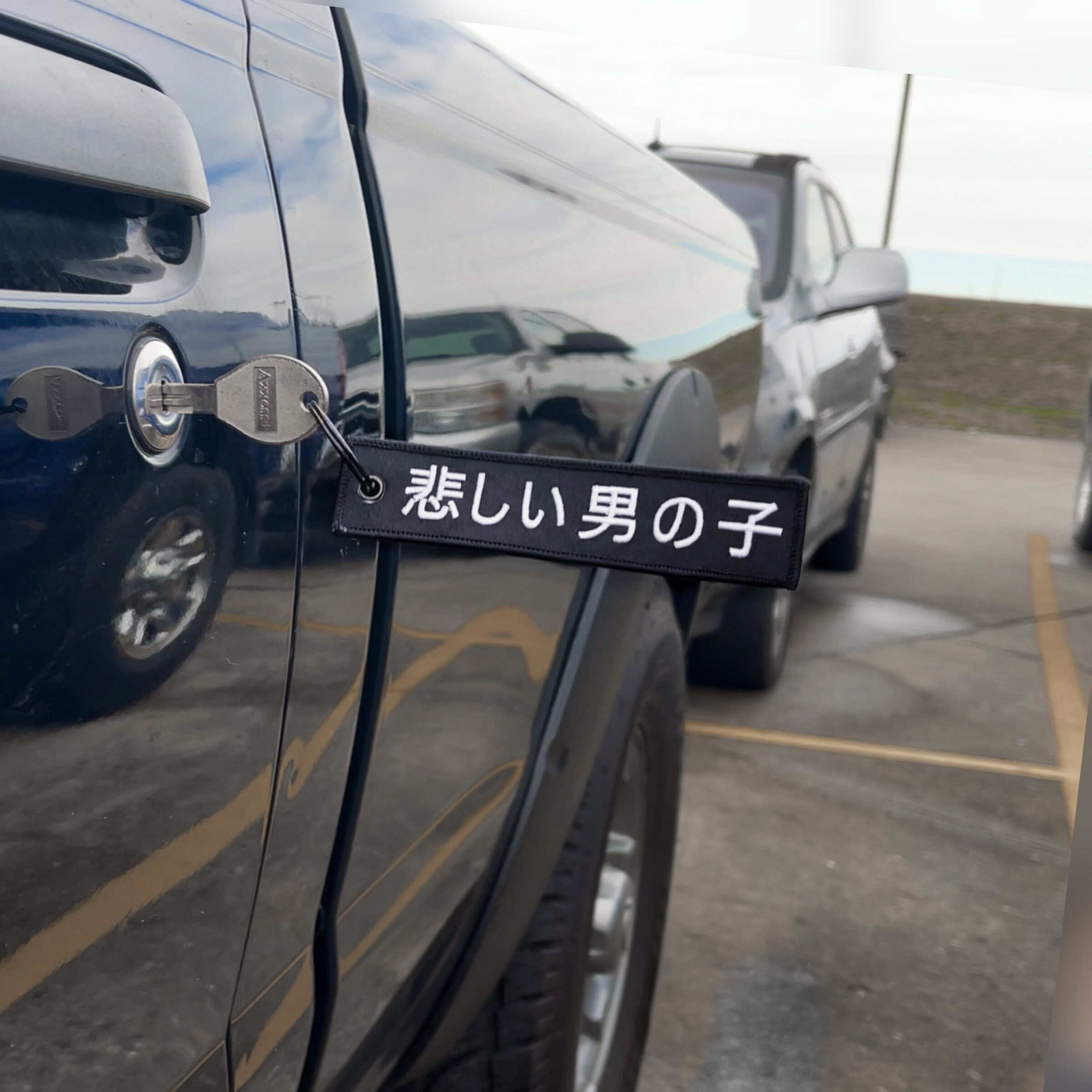 Sad Boyz Jet Tag Keychain Black JDM Meme Funny Sadboyz | Etsy