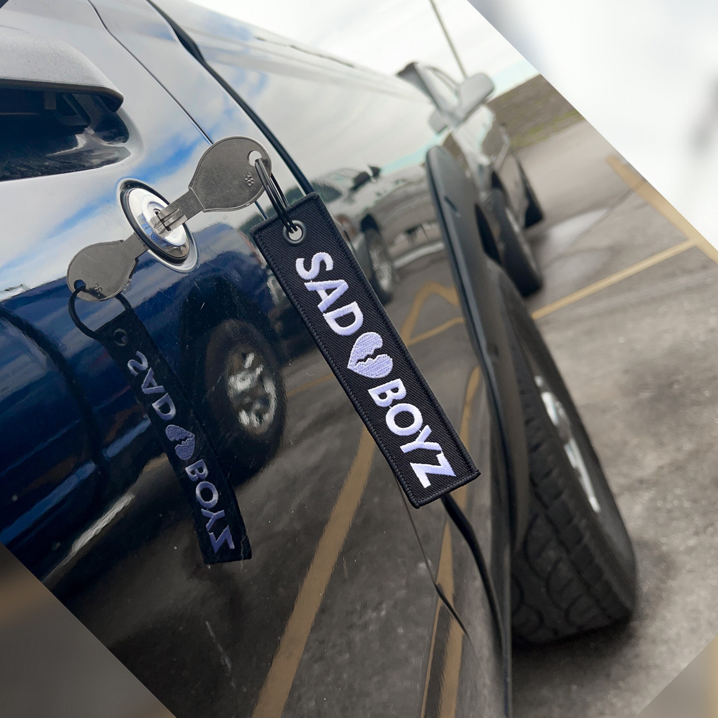 Sad Boyz Jet Tag Keychain Black JDM Meme Funny Sadboyz | Etsy