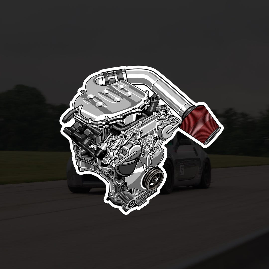 Nissan VQ35DE Slap Sticker - DE 350z G35 FX35 Parody Decal - Etsy
