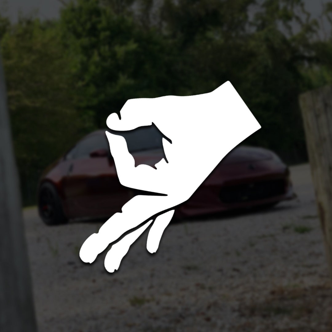 Made You Look Vinyl Decal | Gotcha OK Symbol JDM Japanese Exhaust ...