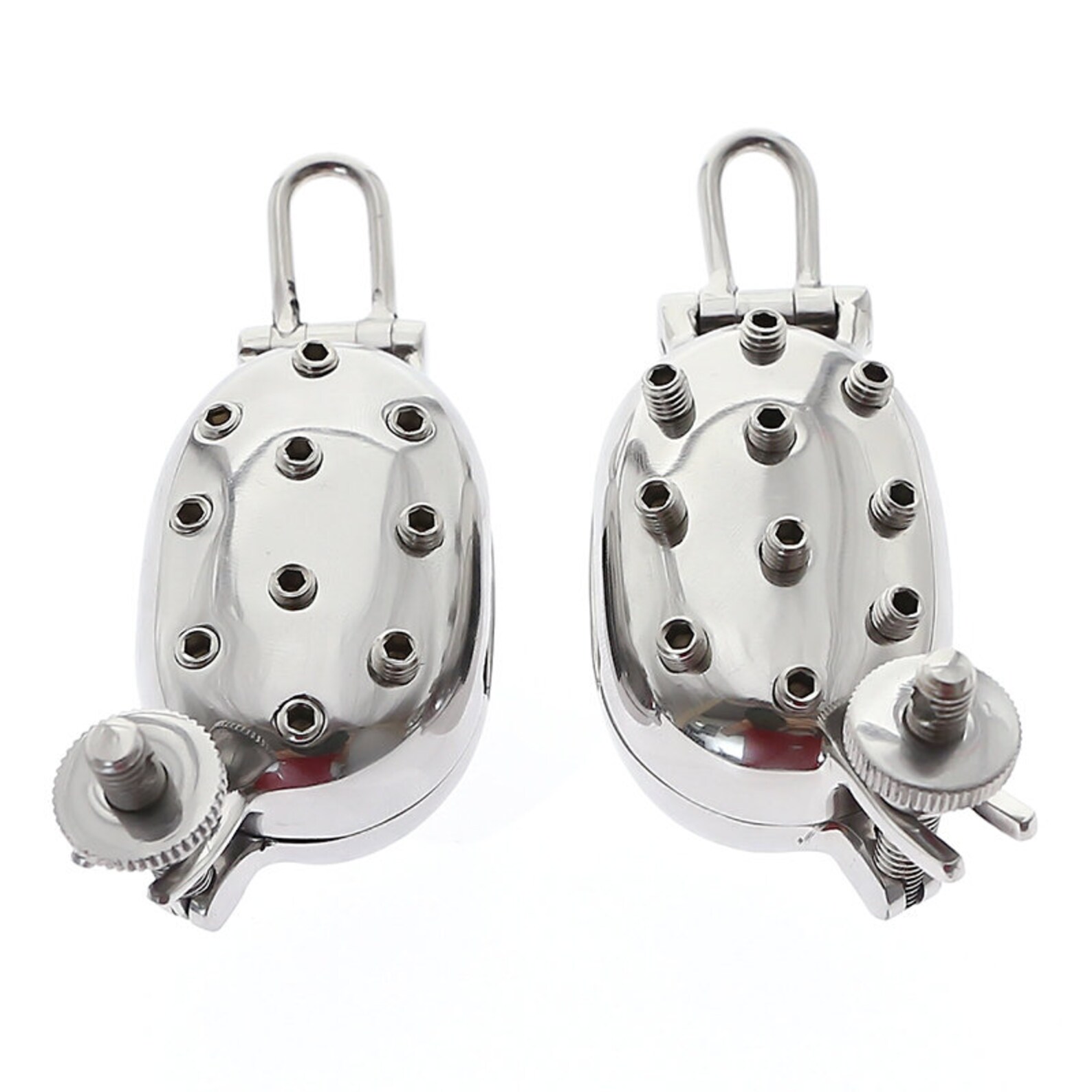 The Iron Mistress Stainless Steel Spiked and Stretching CBT | Etsy