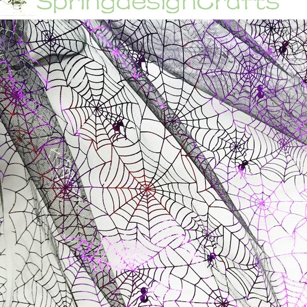 Spider Web Tulle - Etsy