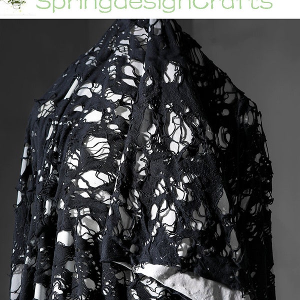 Tattered Fabric - Etsy