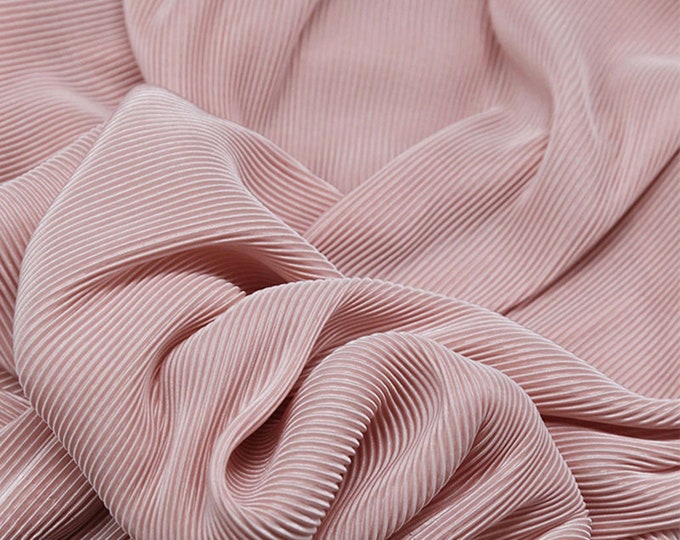 Purple Red Pleated Fabric Stretch Fabric Line Texture Elastic Fine ...