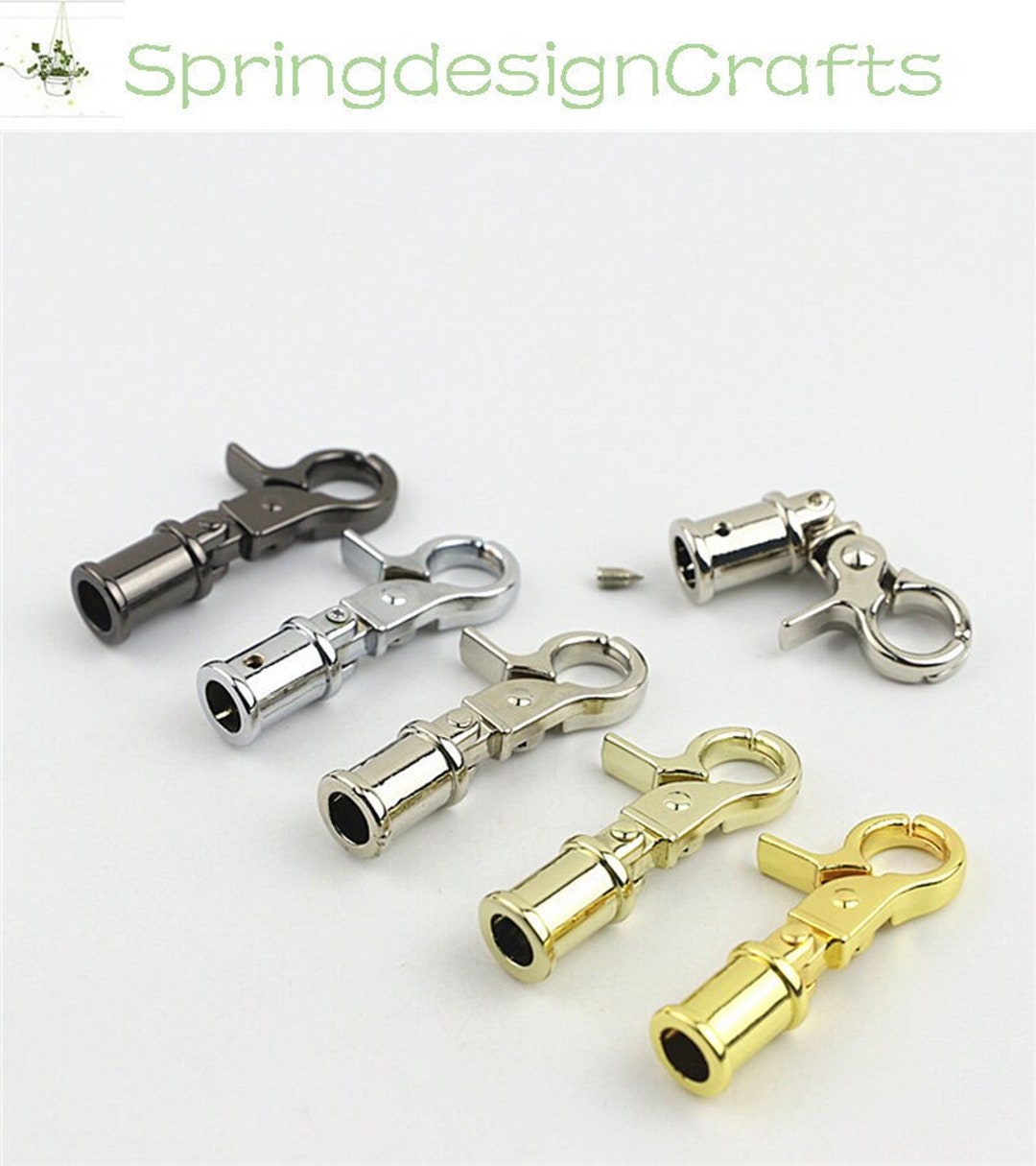 Tassel Caps, 2/6/10PCS 7MM Metal Rope Head Cap, Cord End Stopper Clasp ...