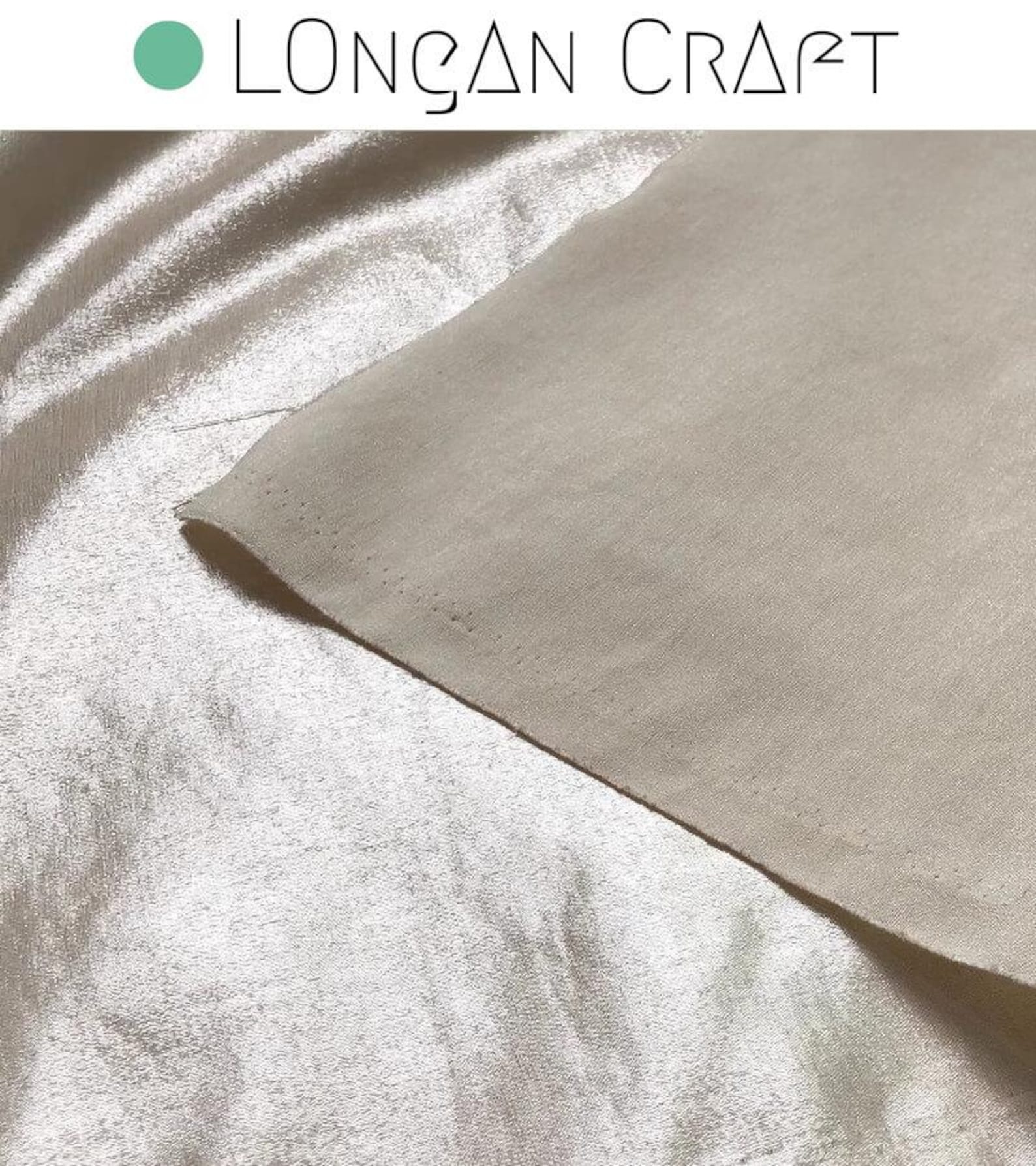 Silk Linen Fabric: Soft Glossy Material for Sewing - 59 Inch, DIY Craft ...