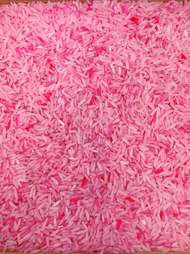Colored Rice Sensory Rice Filler - Etsy