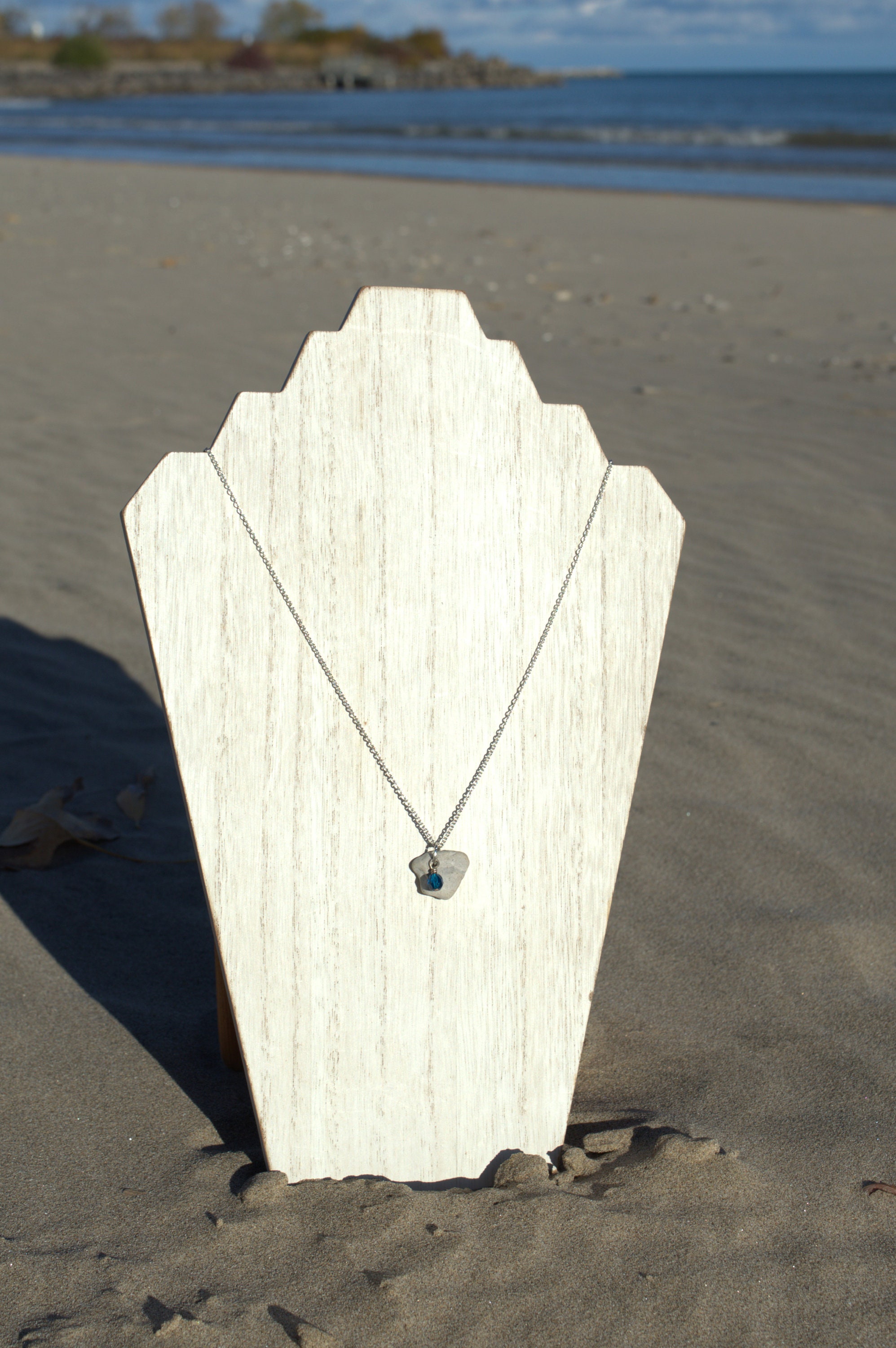 Genuine Hag Fairy Stone With Bead Chain Necklace - Etsy