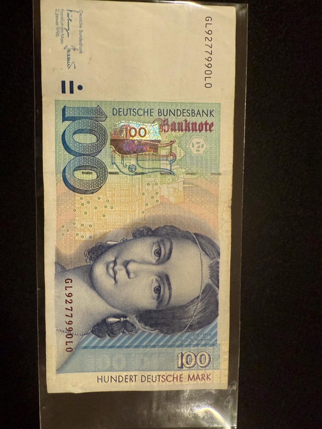 100 Deutsche Mark Note - Etsy