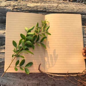 THE COFFEE Hand Printed Eco Friendly A5 Notebook With Cork Cover ...
