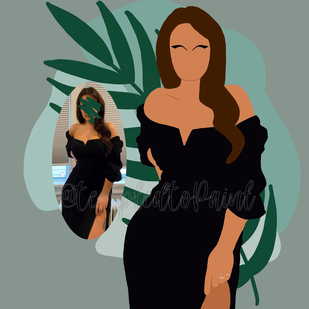 Custom Digital Illustration - Etsy