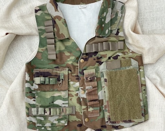 Kids Army Vest - Etsy