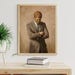 1970 John F. Kennedy Official Portrait by Aaron Shikler, JFK Painting ...