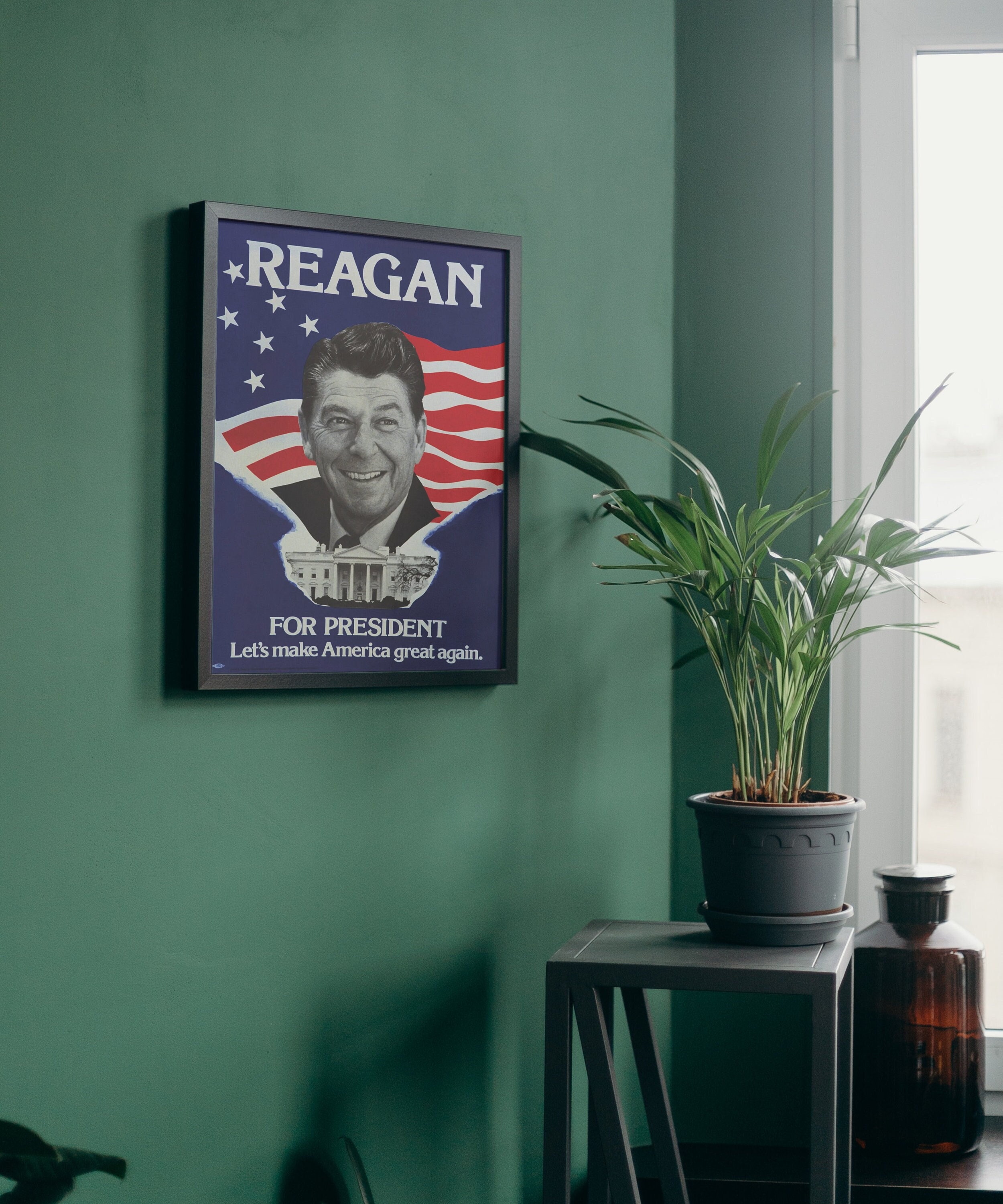 Ronald Reagan 1980 Campaign Poster Reprint - Etsy