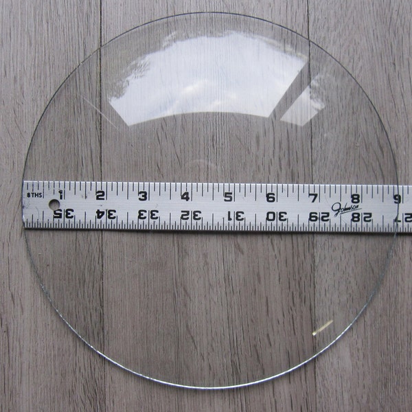 Glass Mantel Clock - Etsy