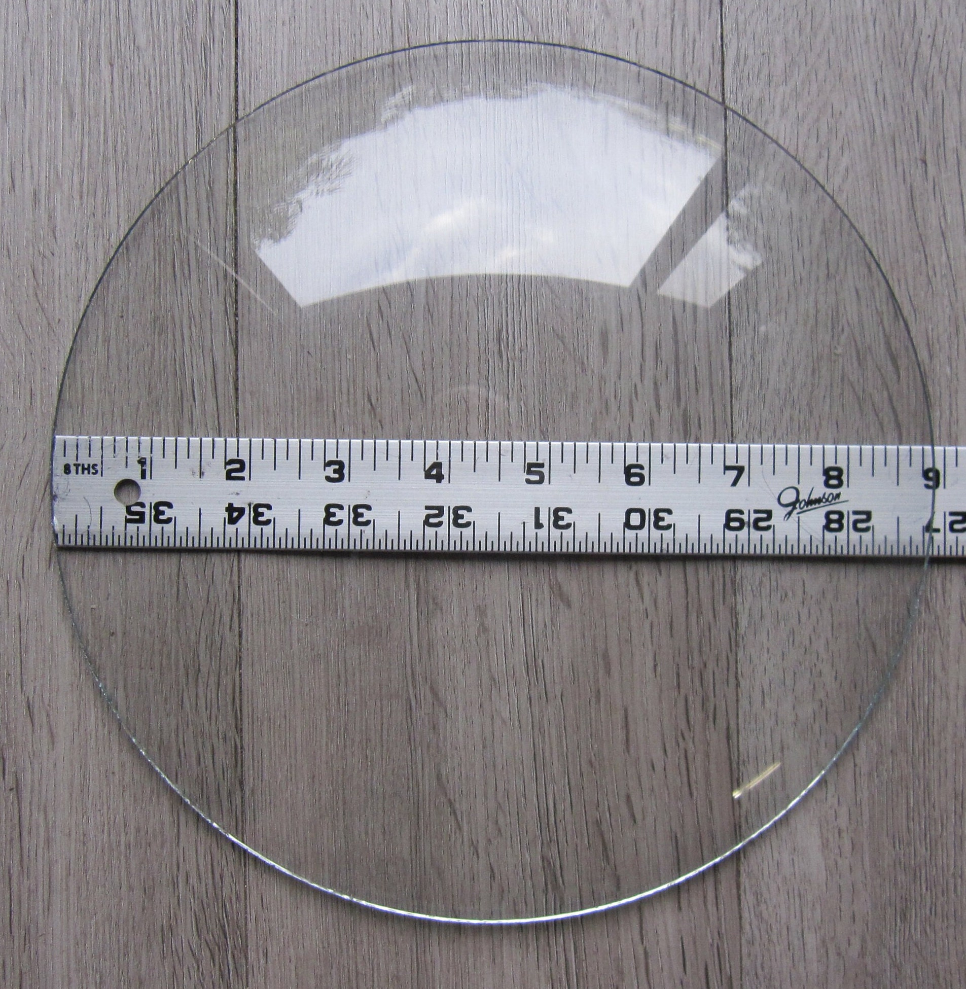 8-7/8" Convex Clock Glass Part - Etsy