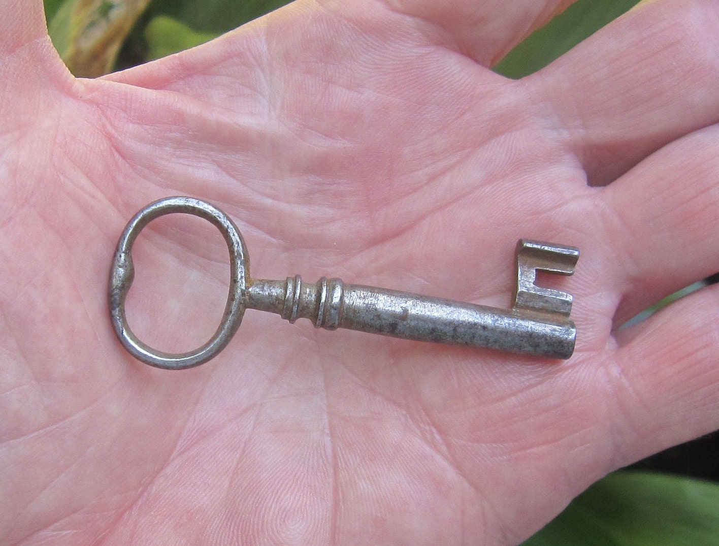 Antique Cabinet Key Hollow Barrel - Etsy
