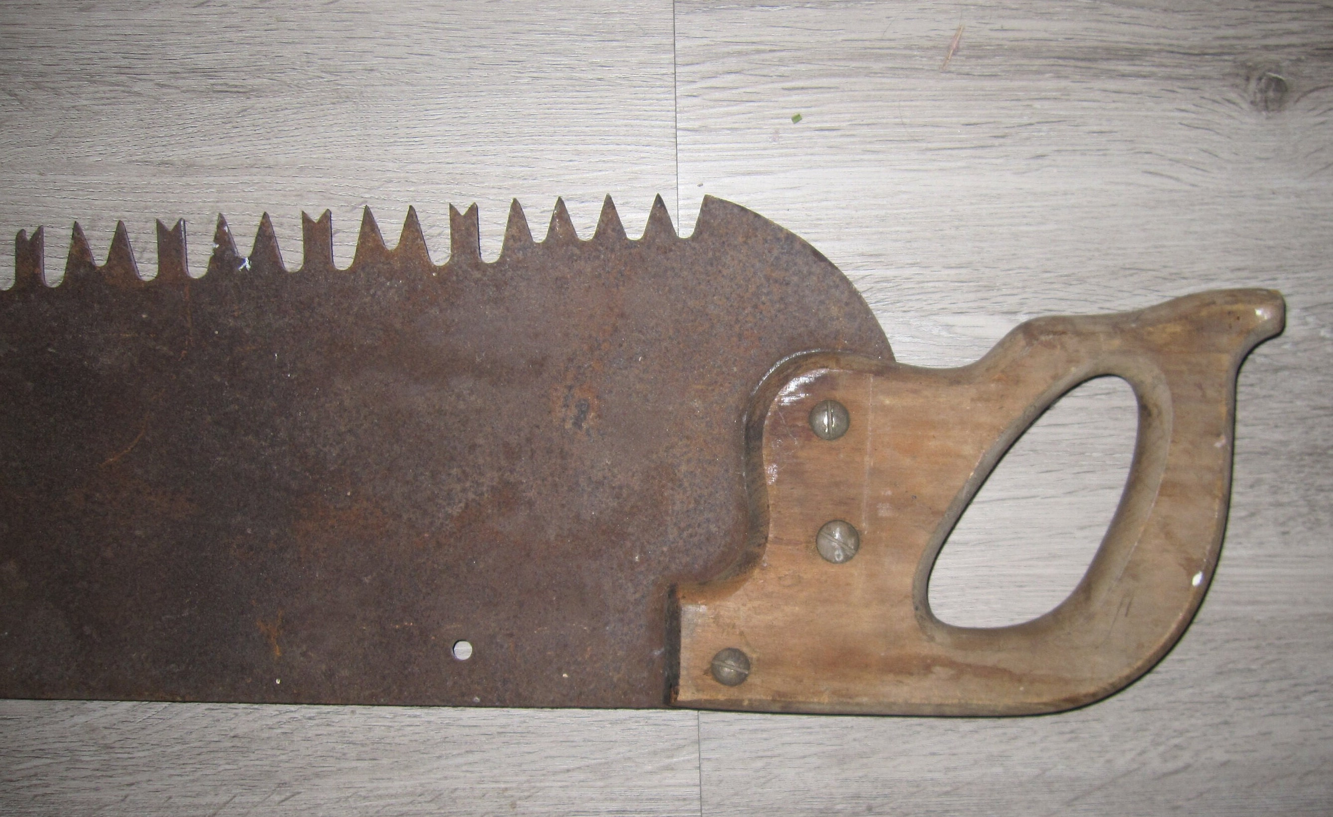 Old 48" Crosscut Saw Used as a Sign - Etsy