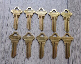 Brass Key Blanks - Etsy