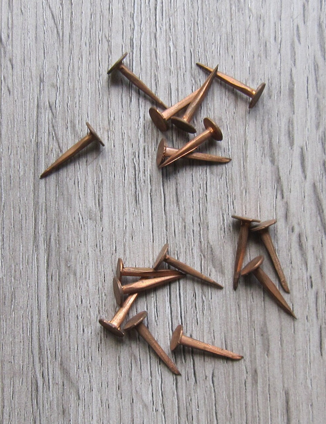15 Copper Tacks 5/8 Long - Etsy