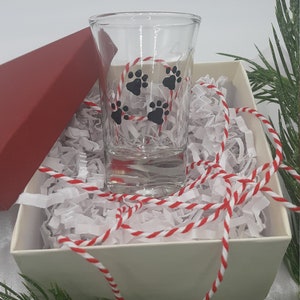 Unique Pet Shot Glass, Hand Painted in the USA, Gift Boxed ...