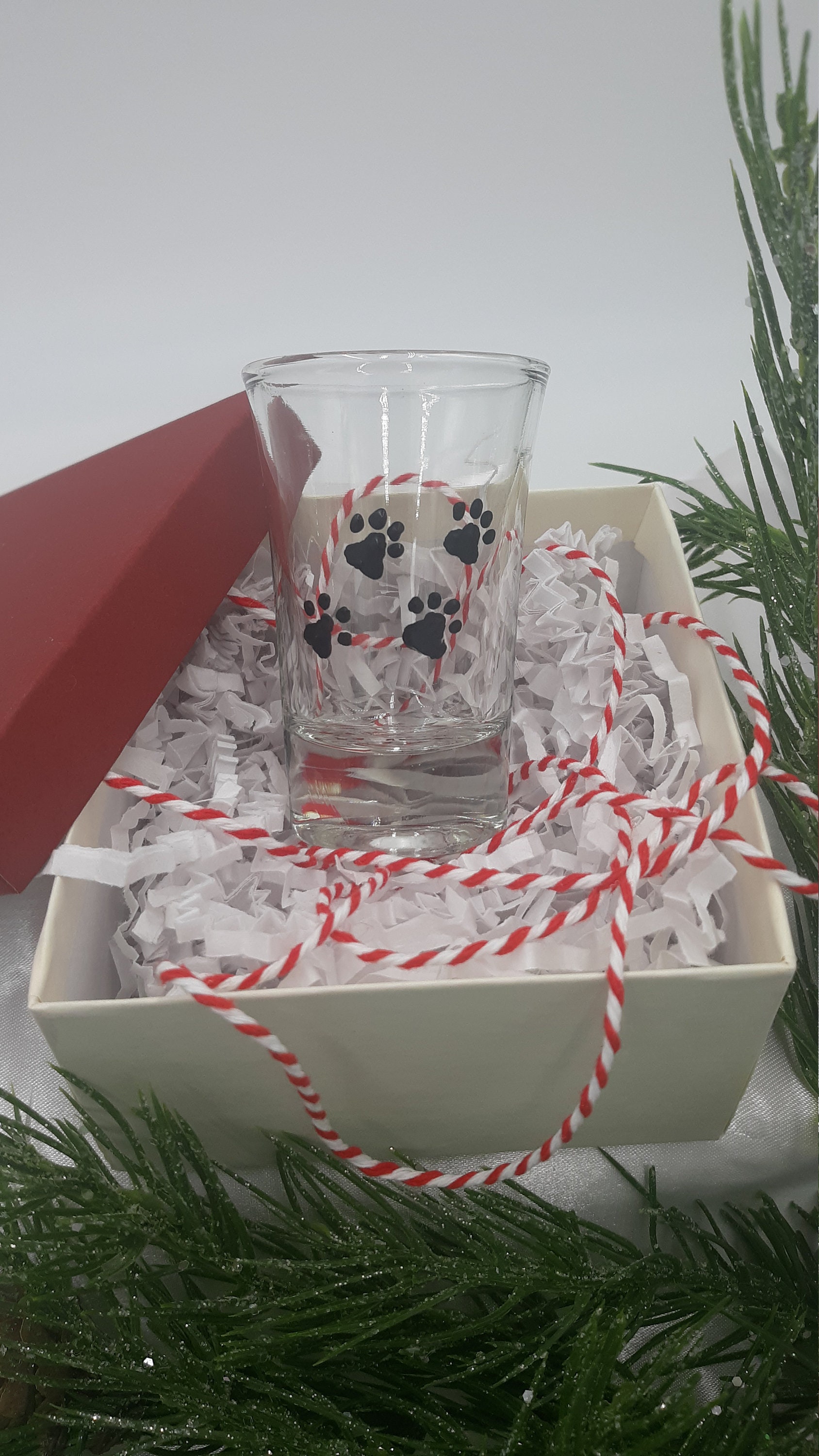 Unique Pet Shot Glass, Hand Painted in the USA, Gift Boxed ...