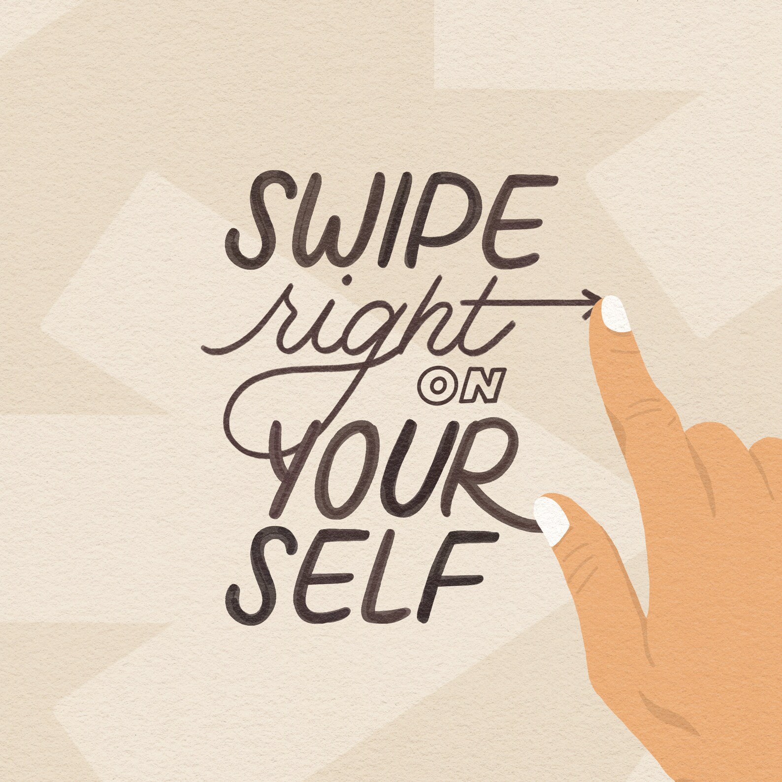 Swipe Right on Yourself – Digital Lettering for Your Viewing Pleasure ...