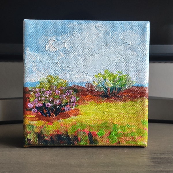 Miniature Landscape Painting - Etsy