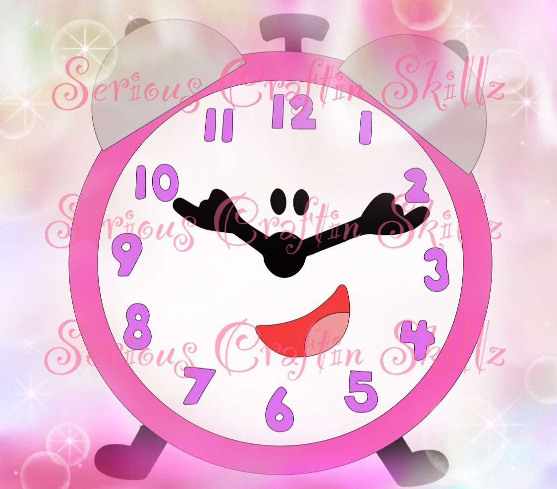 Blues Clue's Tickity Tock's Face SVG - Etsy Canada