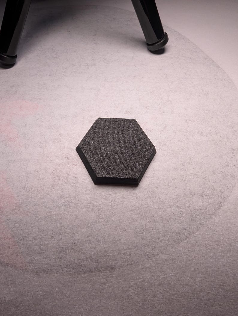 10 Hex Bases. 30mm Across by 4mm Tall. With or Without Magnets. 3d ...