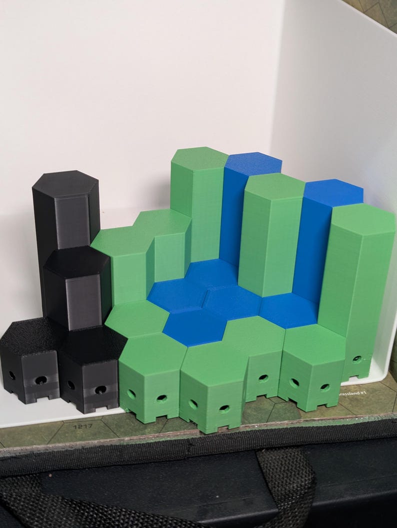 Modular Hex Terrain for Battletech - Etsy