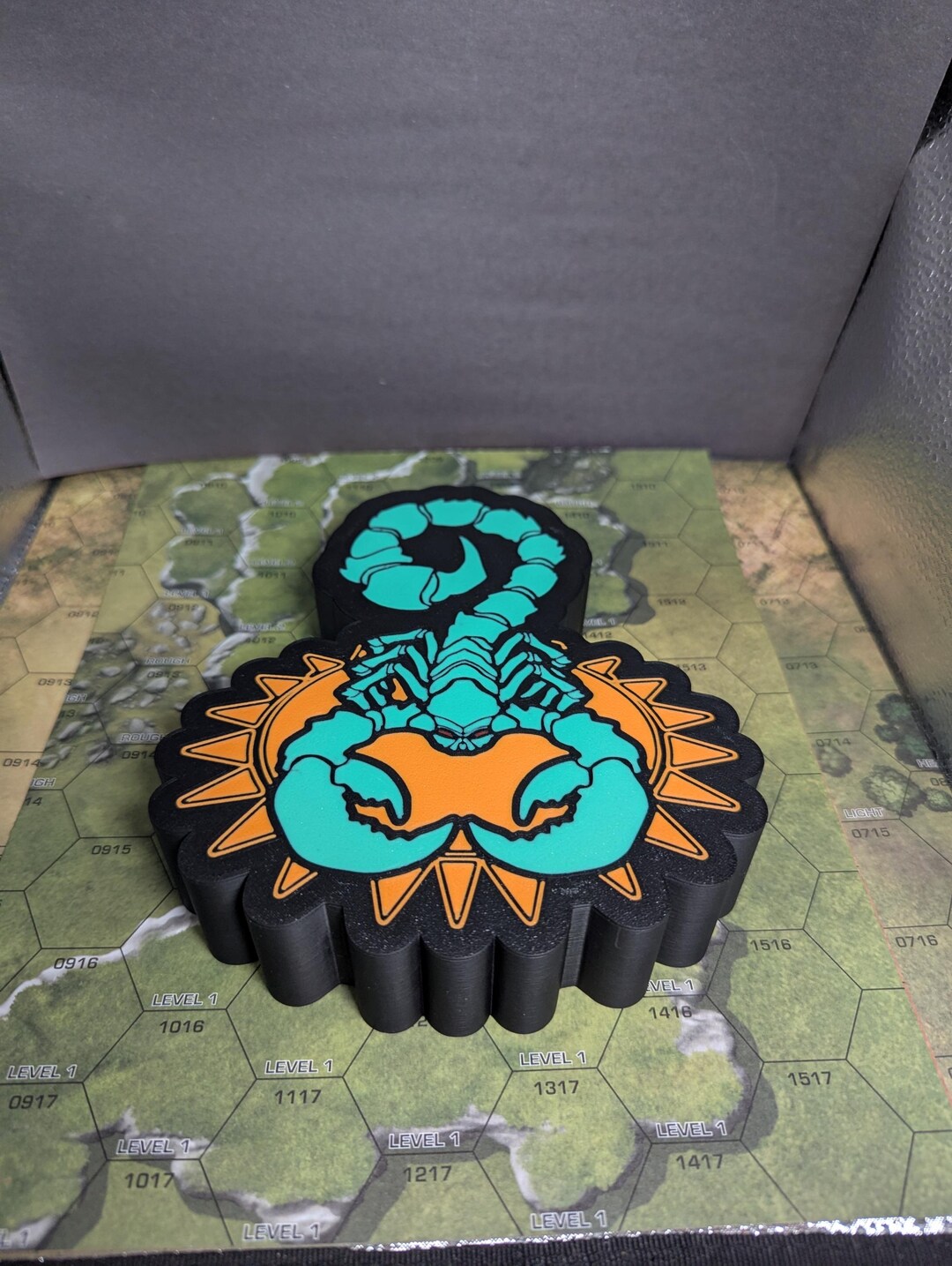 Clan Goliath Scorpion Light Box. Leds Not Included. - Etsy