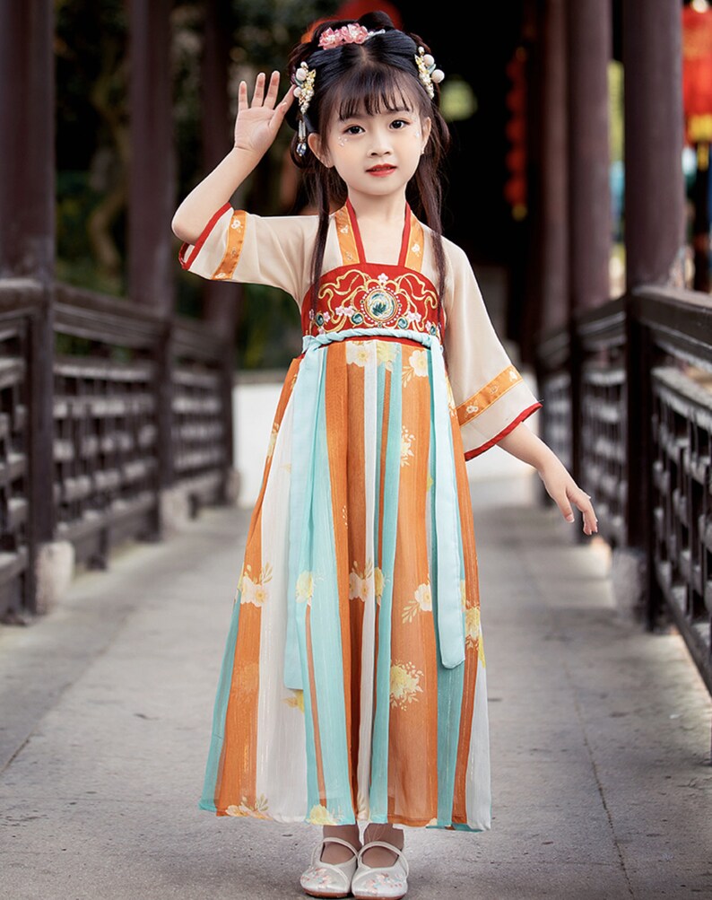 Girls Hanfu by Hanfu Story Children Hanfu Chinese - Etsy