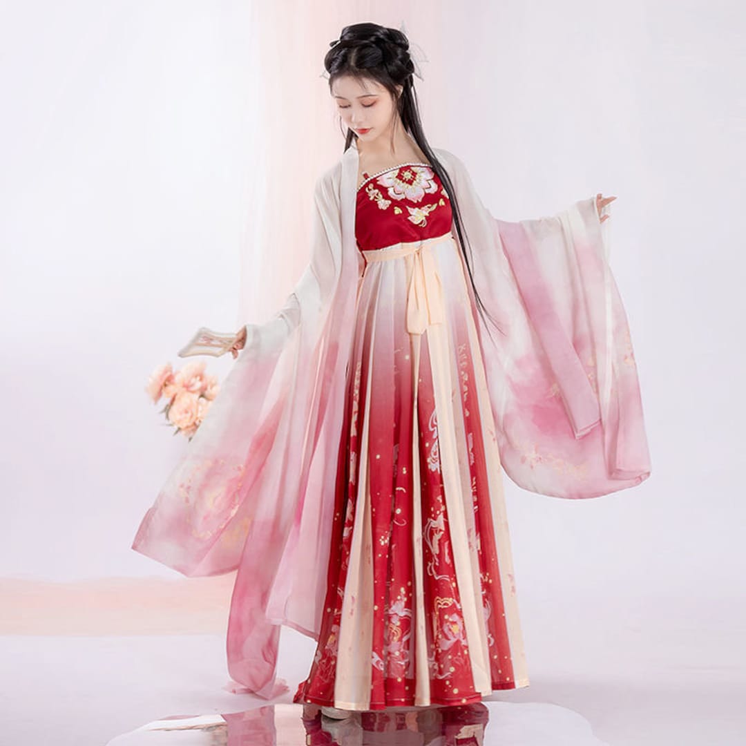Hanfu hanbok kimono - Women's Traditional Chinese Wedding Clothing