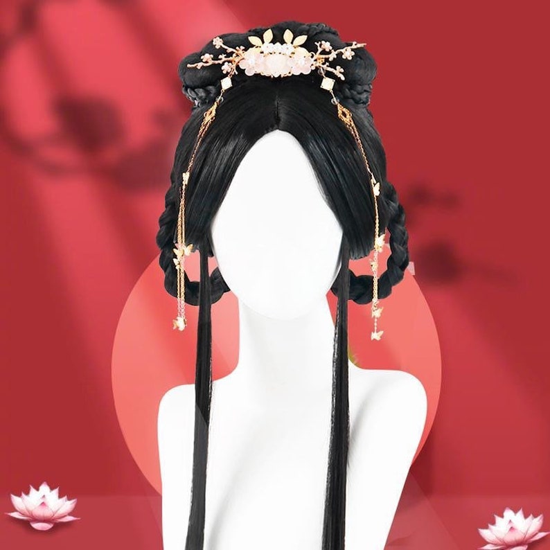 Hanfu Hair Wigs by Hanfu Story Hair Bands Hair Extensions - Etsy