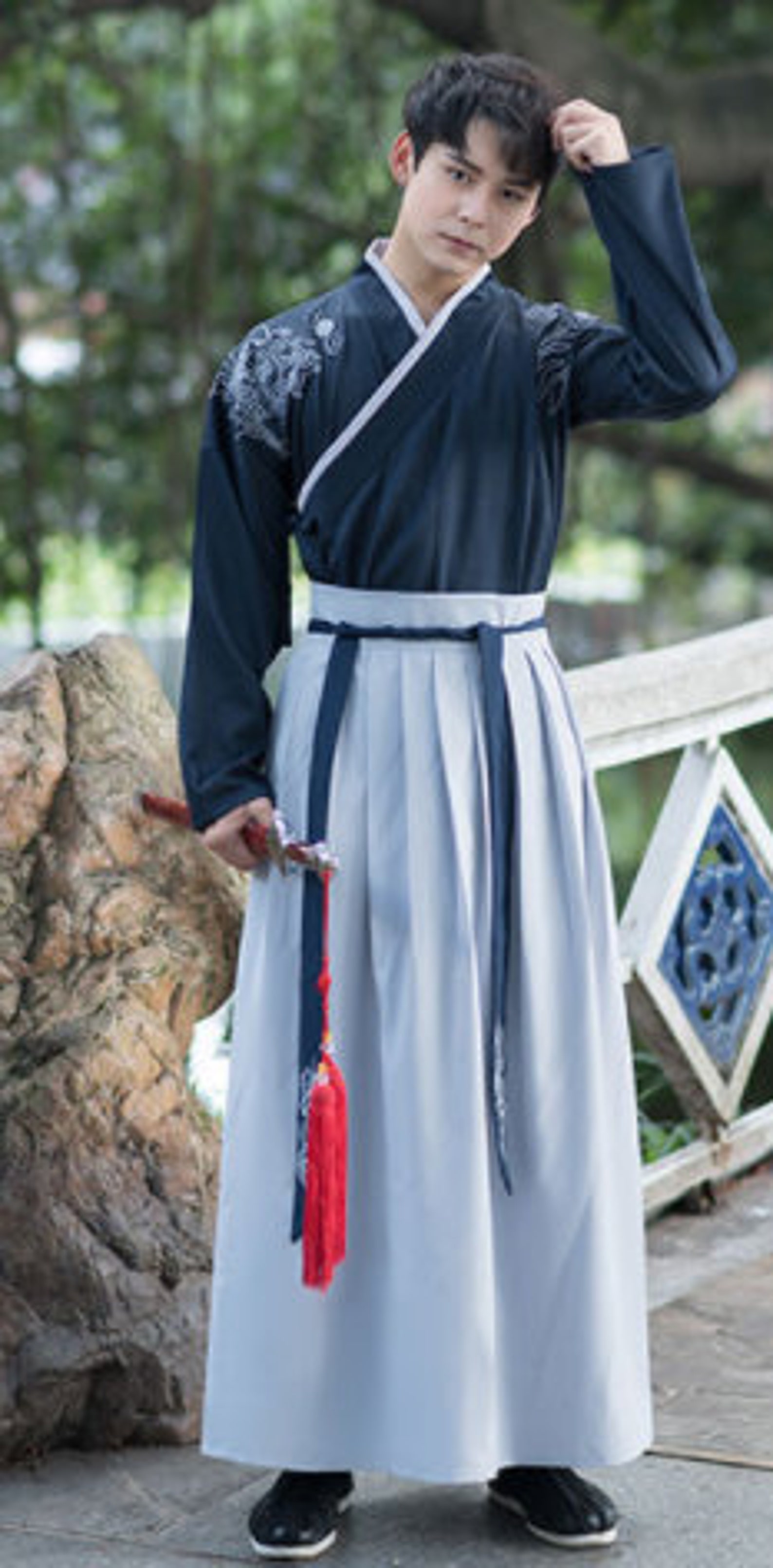 La historia de Hanfu / Hanfu masculino / Alexander | Etsy